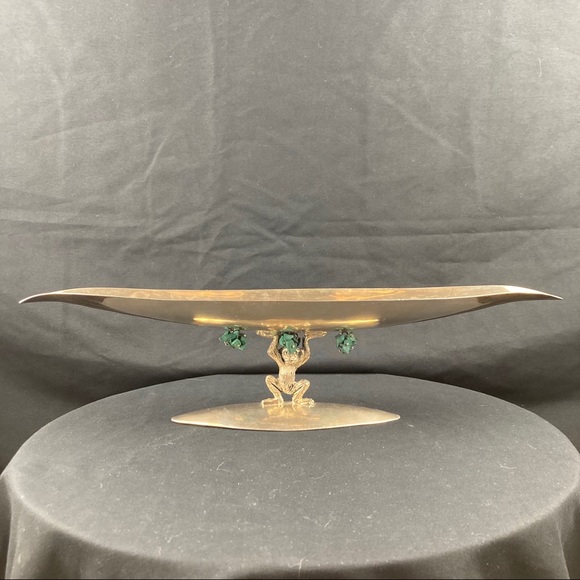Emilia Castillo | Art | Emilia Castillo Silver Bowl Monkey Sculpture ...